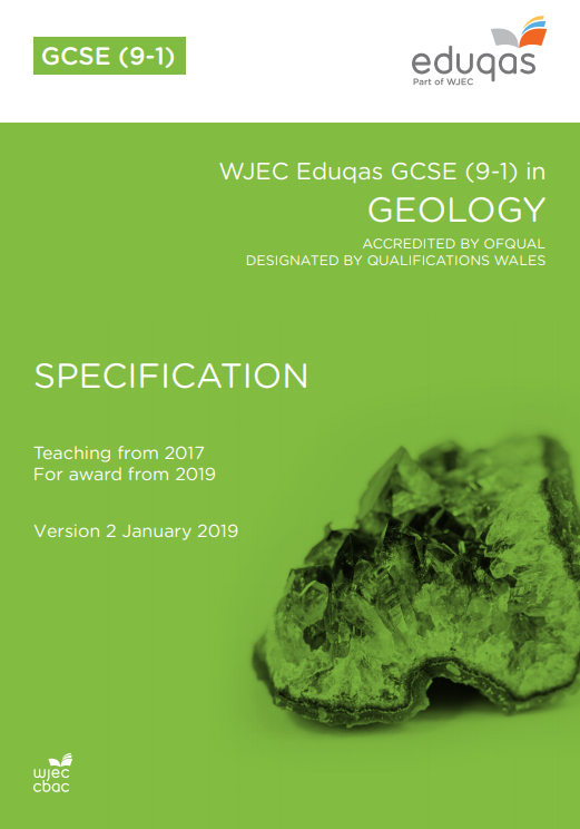 GCSE Geology | Eduqas