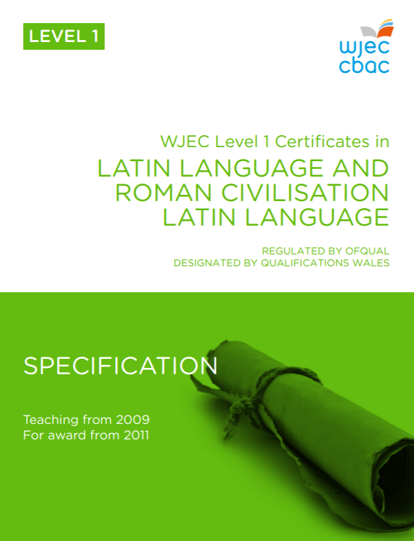 Latin Level 1 | Eduqas