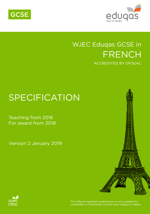 GCSE French | Eduqas